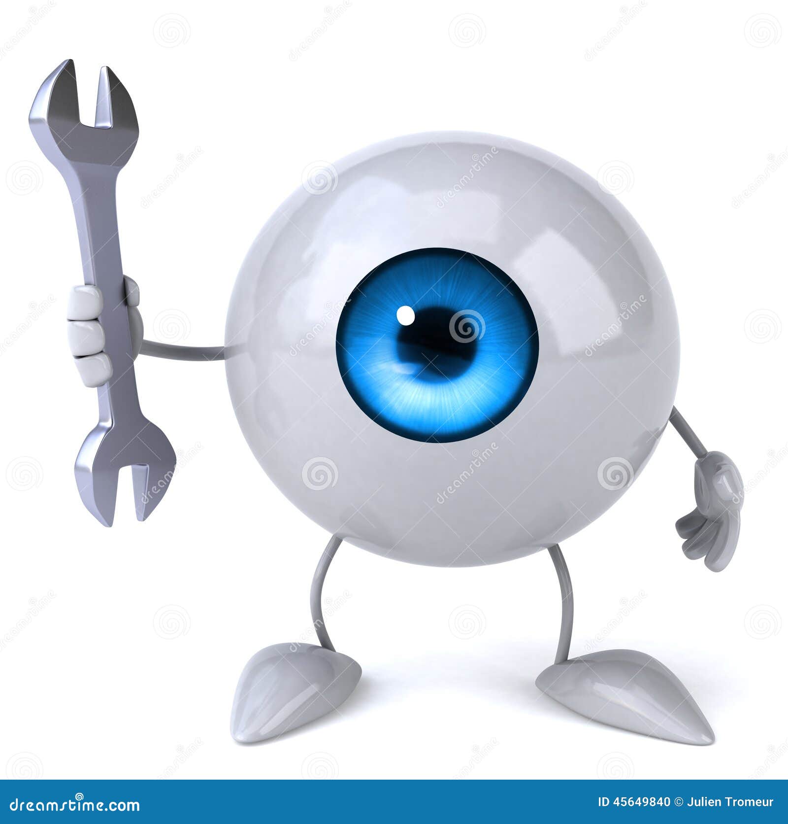 Fun eye stock illustration. Illustration of care, medicine - 45649840