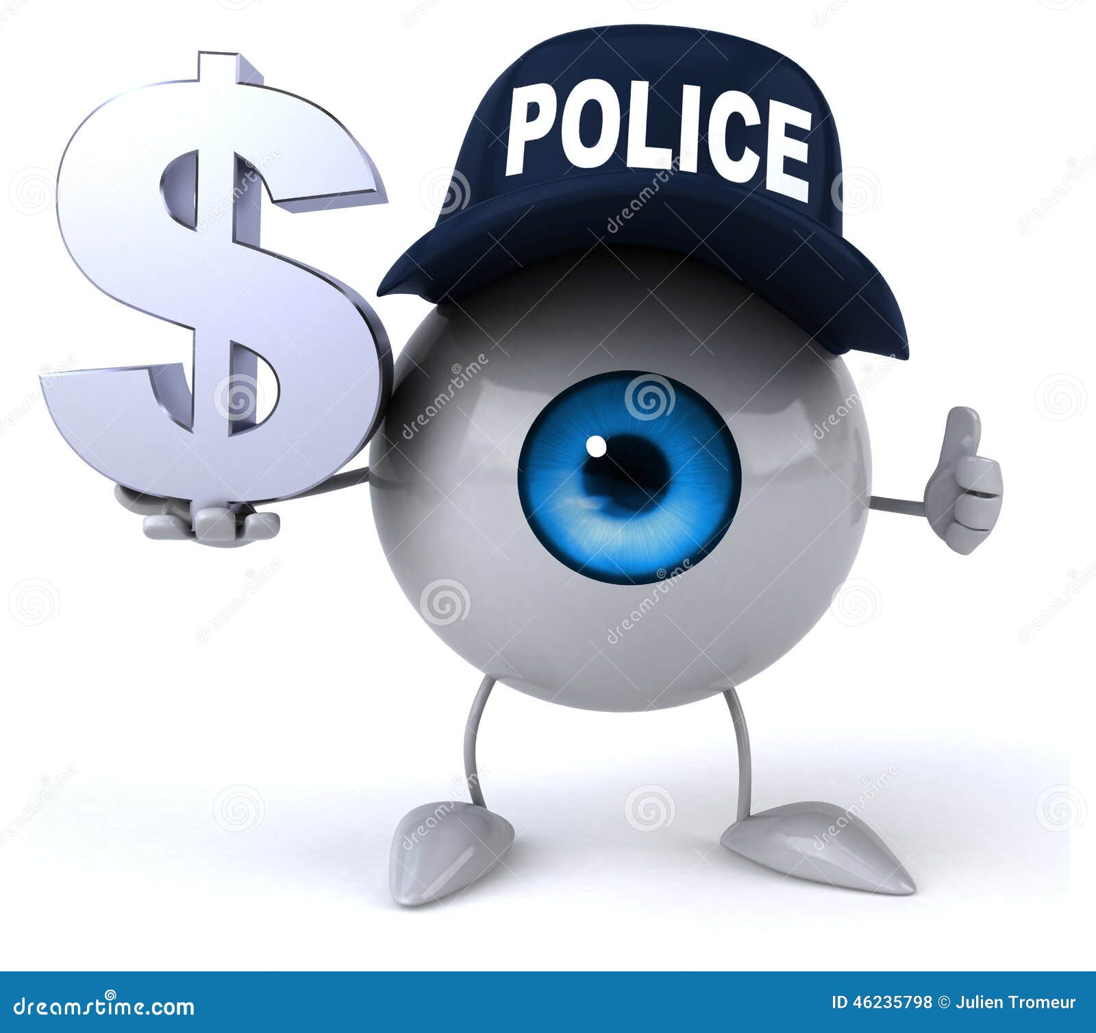 Fun eye stock illustration. Illustration of healthy, close - 46235798