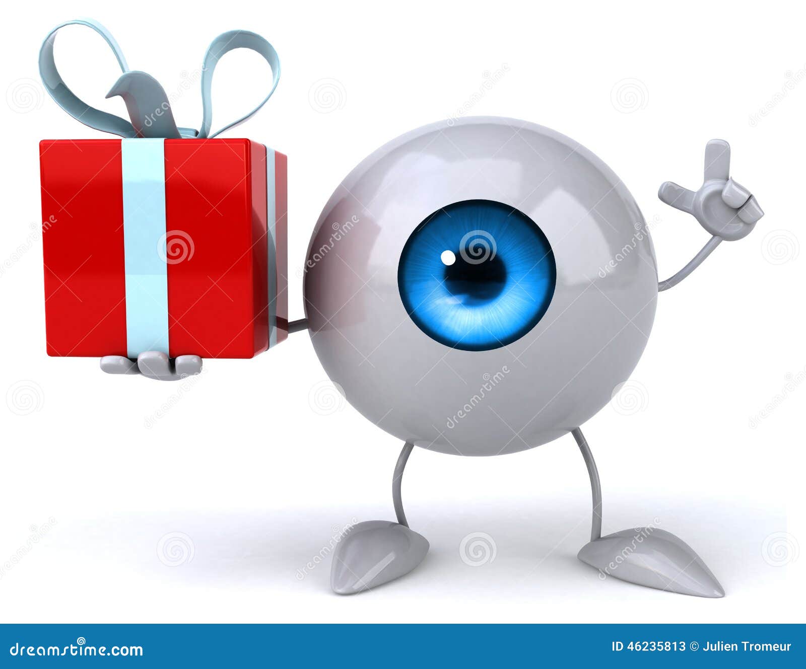 Fun eye stock illustration. Illustration of medicine - 46235813