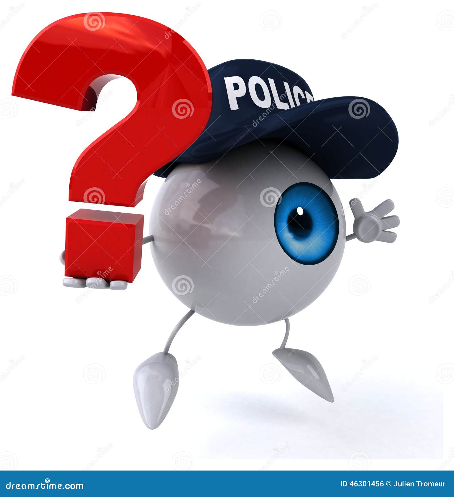 Fun eye stock illustration. Illustration of medicine - 46301456