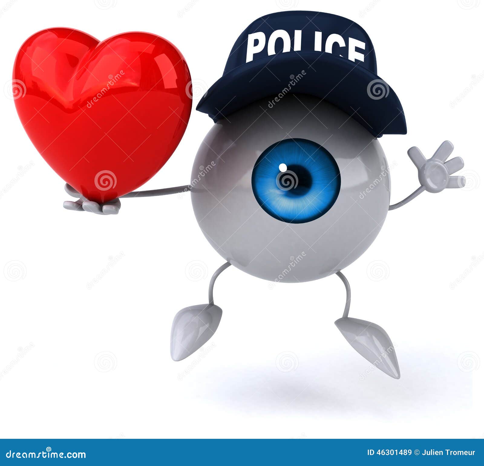 Fun eye stock illustration. Illustration of human, view - 46301489