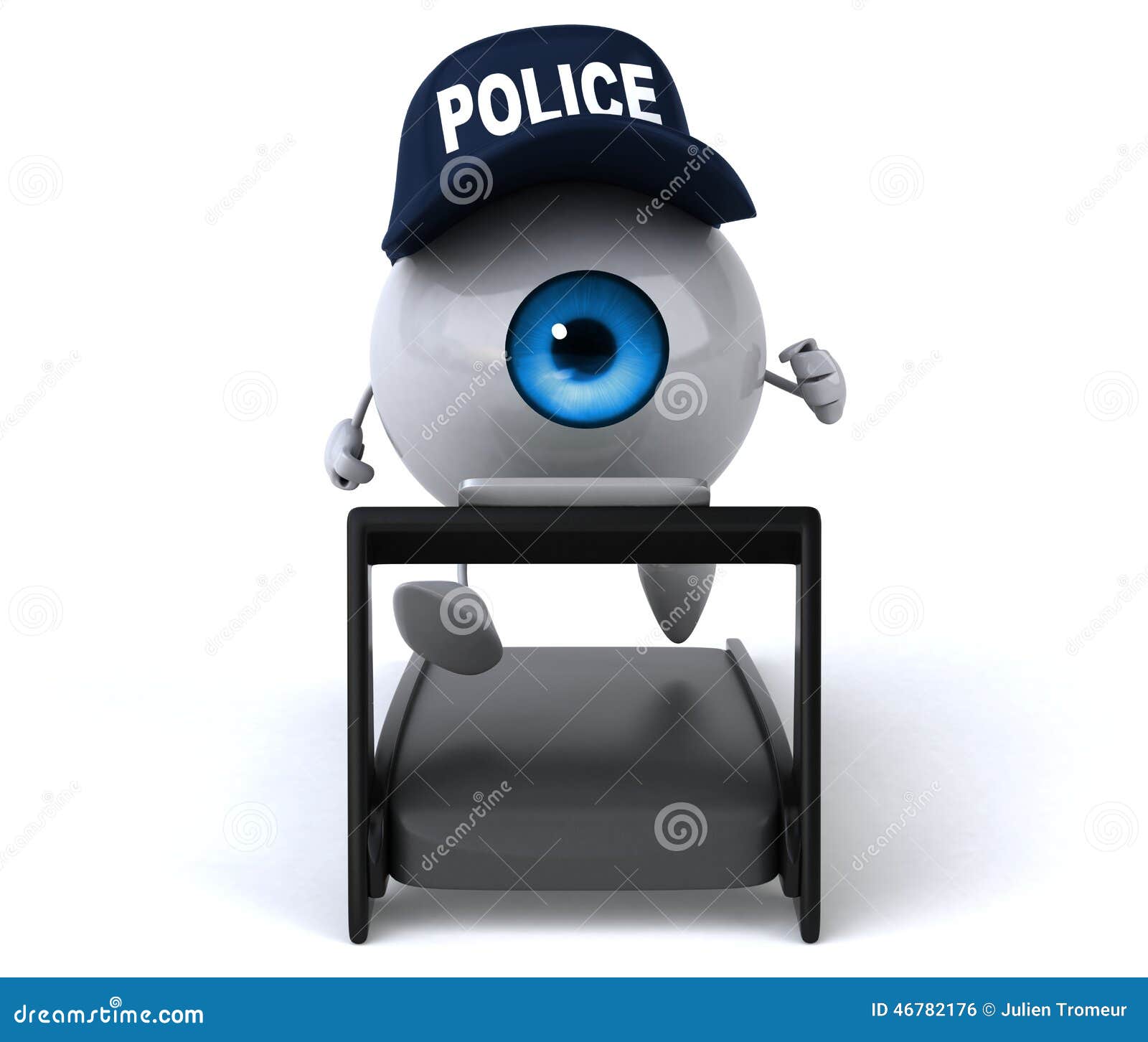 Fun eye stock illustration. Illustration of human, recognition - 46782176