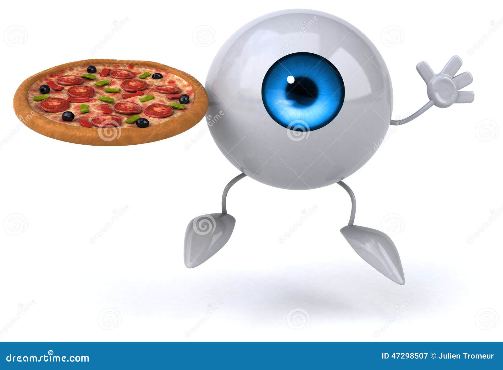 Fun eye stock illustration. Illustration of concepts - 47298507