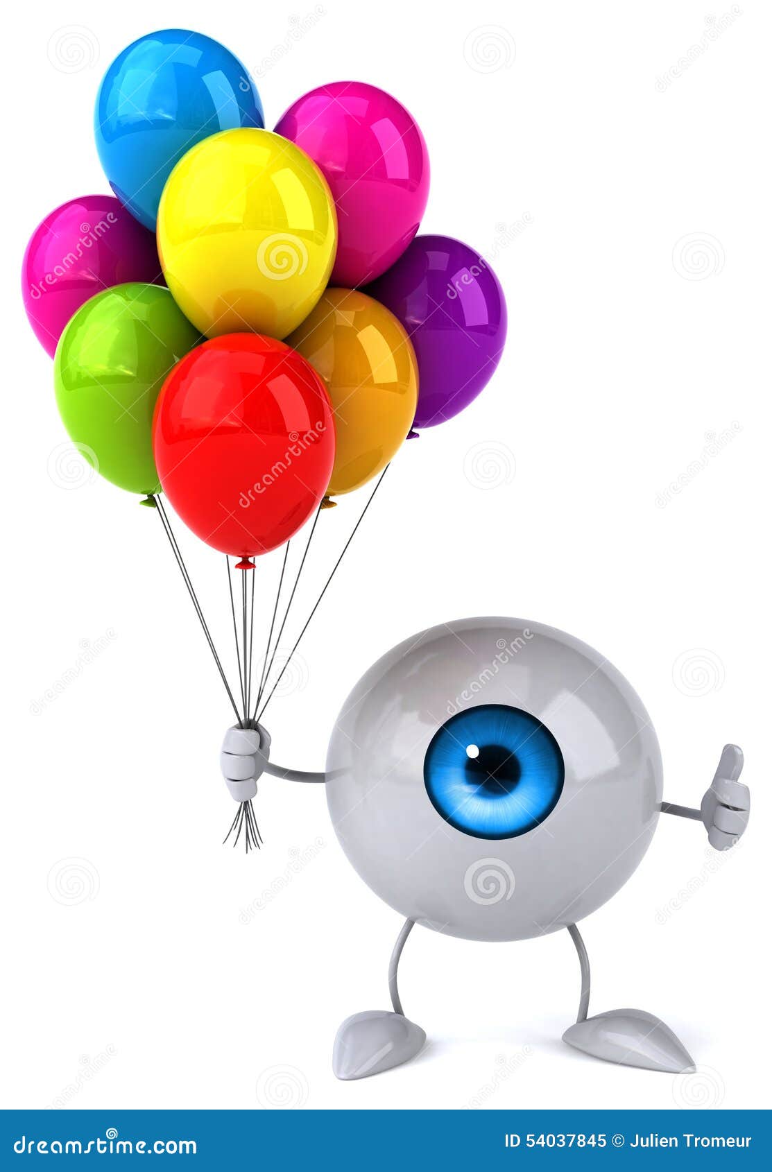 Fun eye stock illustration. Illustration of concepts - 54037845