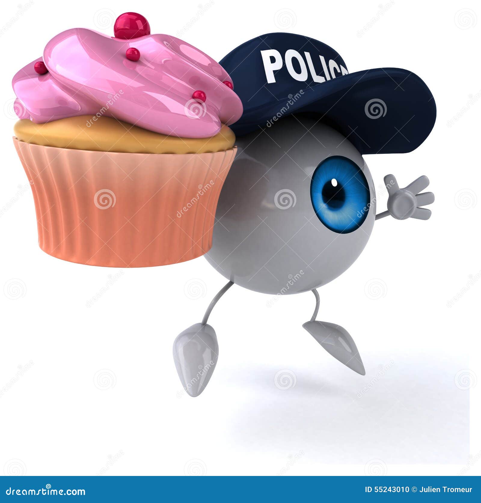 Fun eye stock illustration. Illustration of close, medicine - 55243010