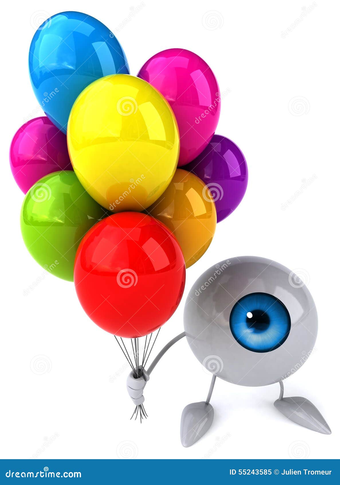 Fun eye stock illustration. Illustration of view, healthcare - 55243585