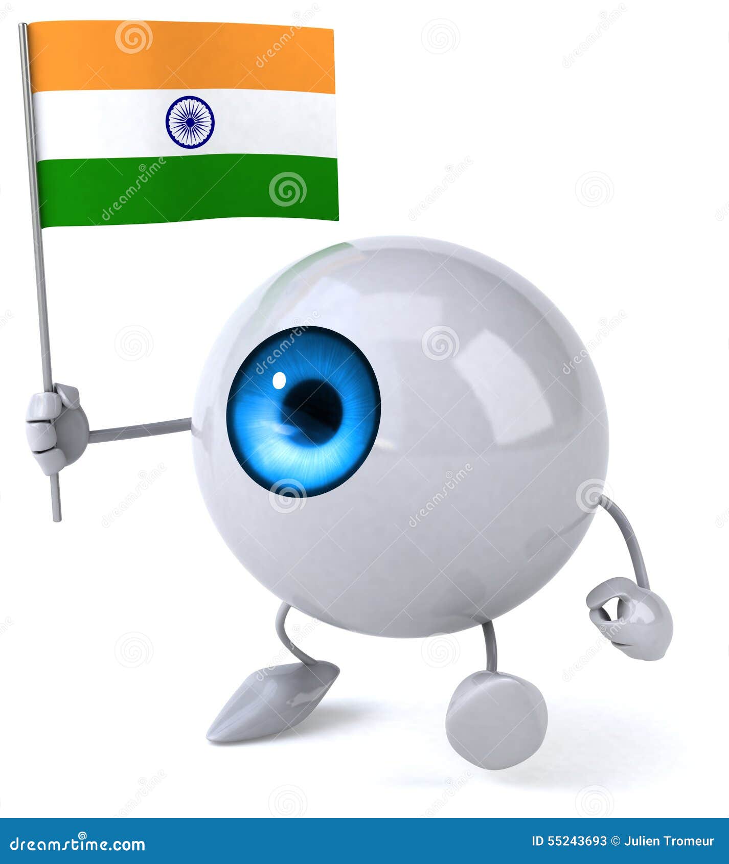 Fun eye stock illustration. Illustration of looking, shortsightened ...