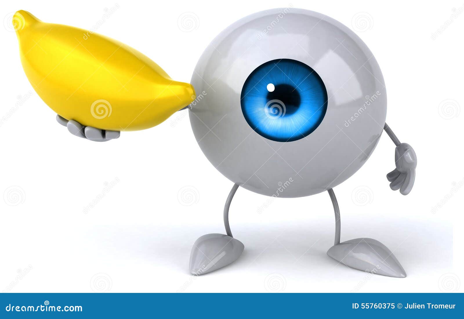 Fun eye stock illustration. Illustration of medicine - 55760375