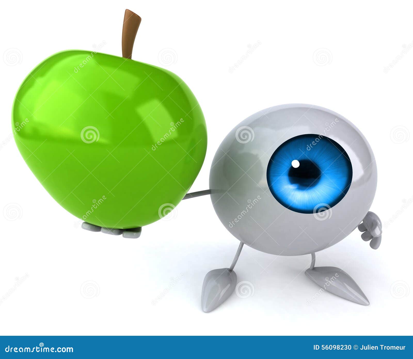 Fun eye stock illustration. Illustration of eyesight - 56098230