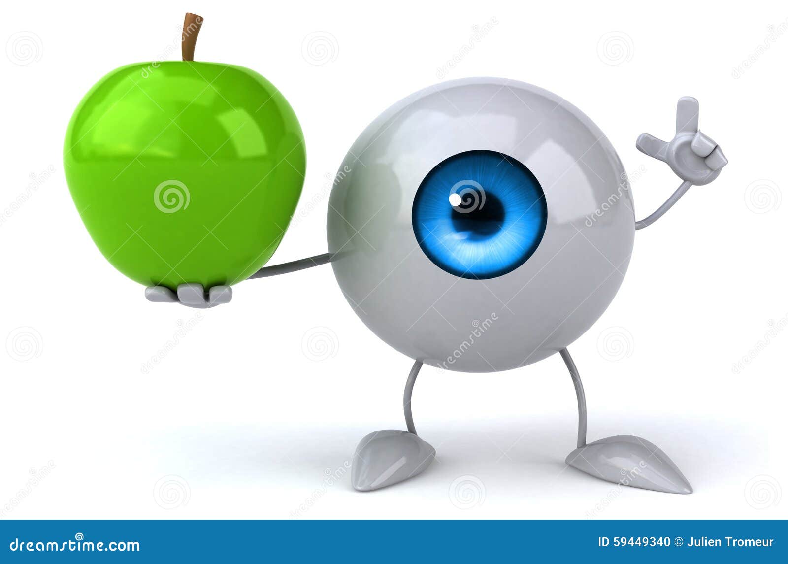 Fun eye stock illustration. Illustration of clean, eyesight - 59449340
