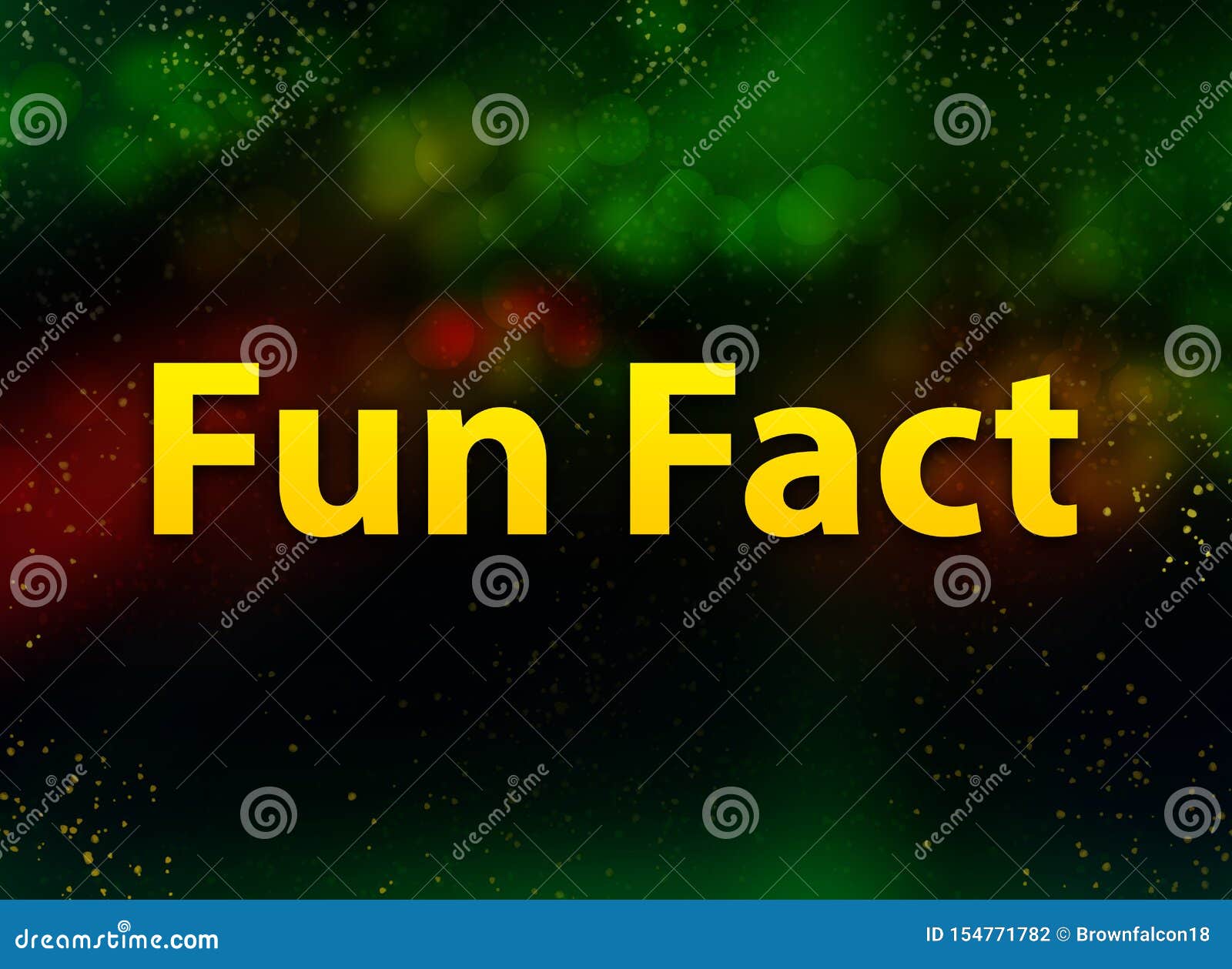Fun Fact Abstract Bokeh Dark Background Stock Illustration ...