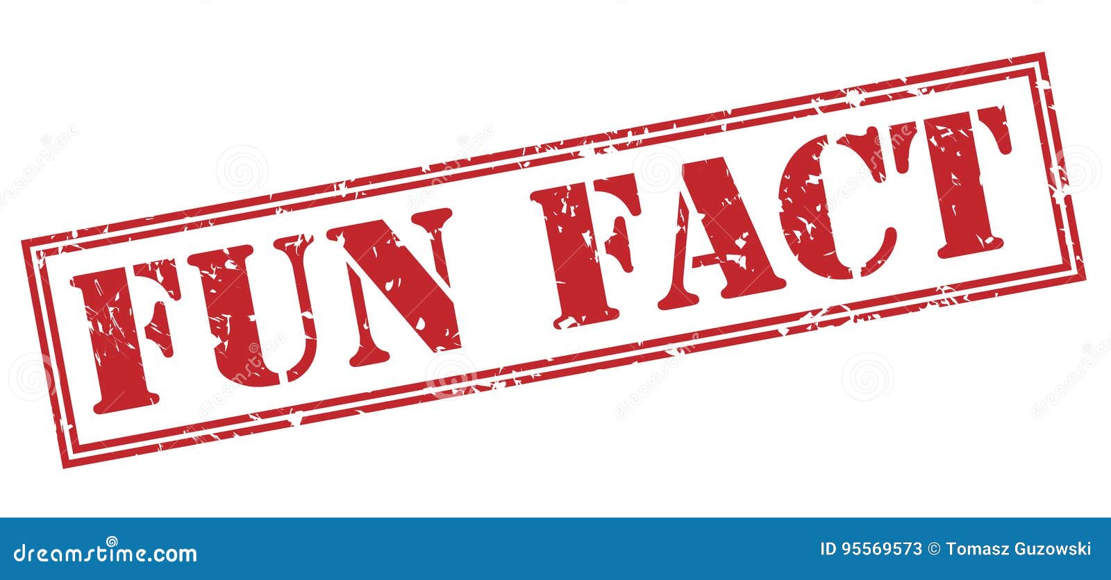 Fun fact stamp stock illustration. Illustration of sticker - 95569573