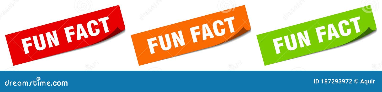 Fun Fact Sticker. Fun Fact Square Isolated Sign Stock Vector ...
