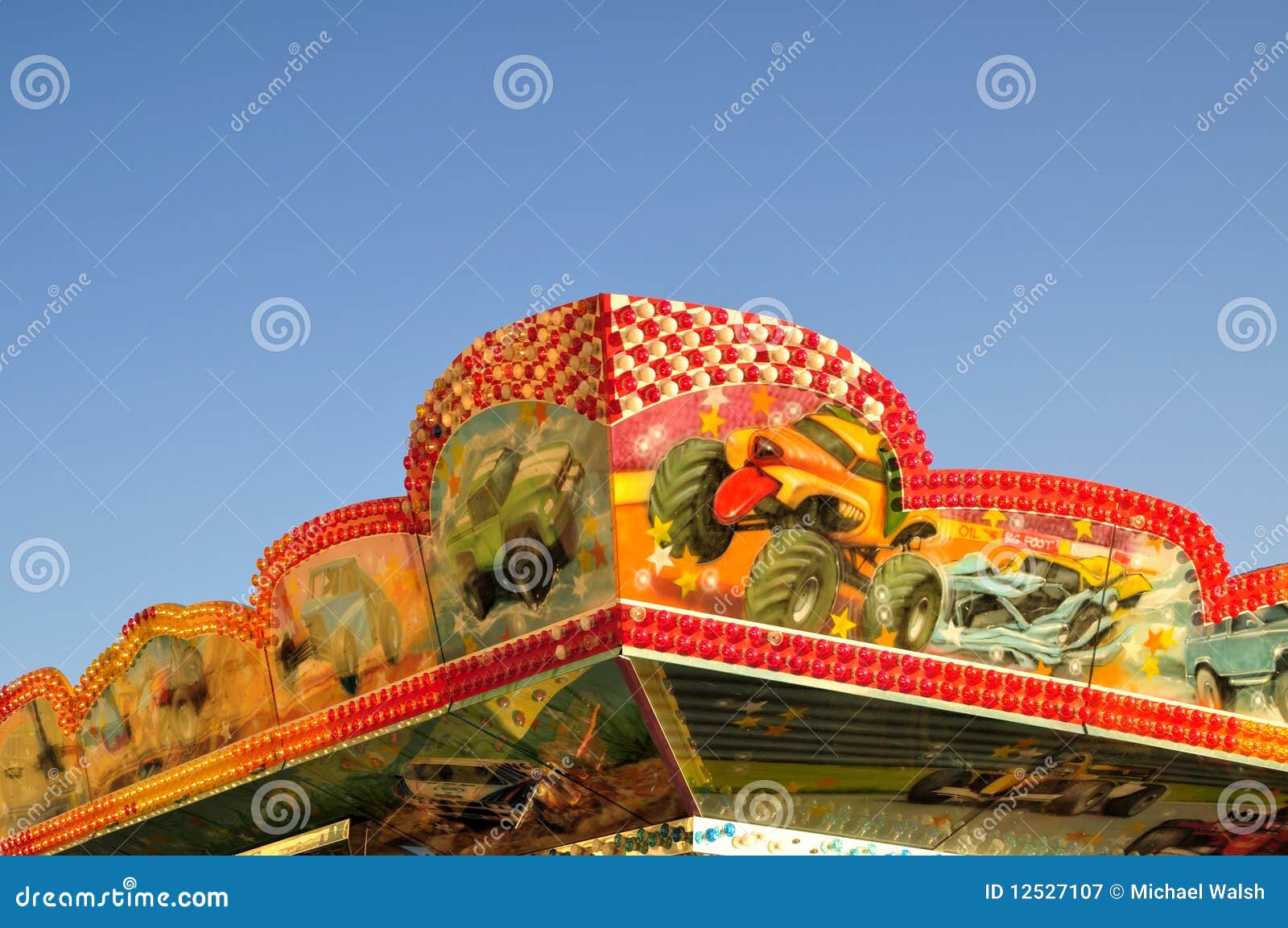 Fun Fair stock image. Image of funfair, ride, fair, fairground - 12527107