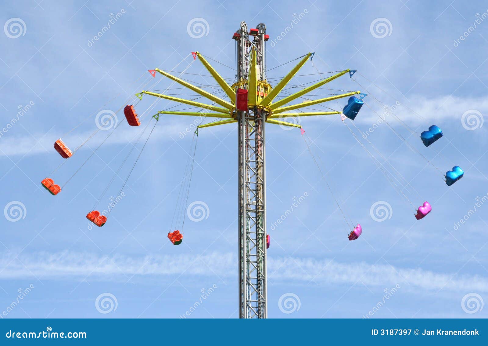 Fun Fair stock image. Image of wheel, flying, fair, spinning - 3187397