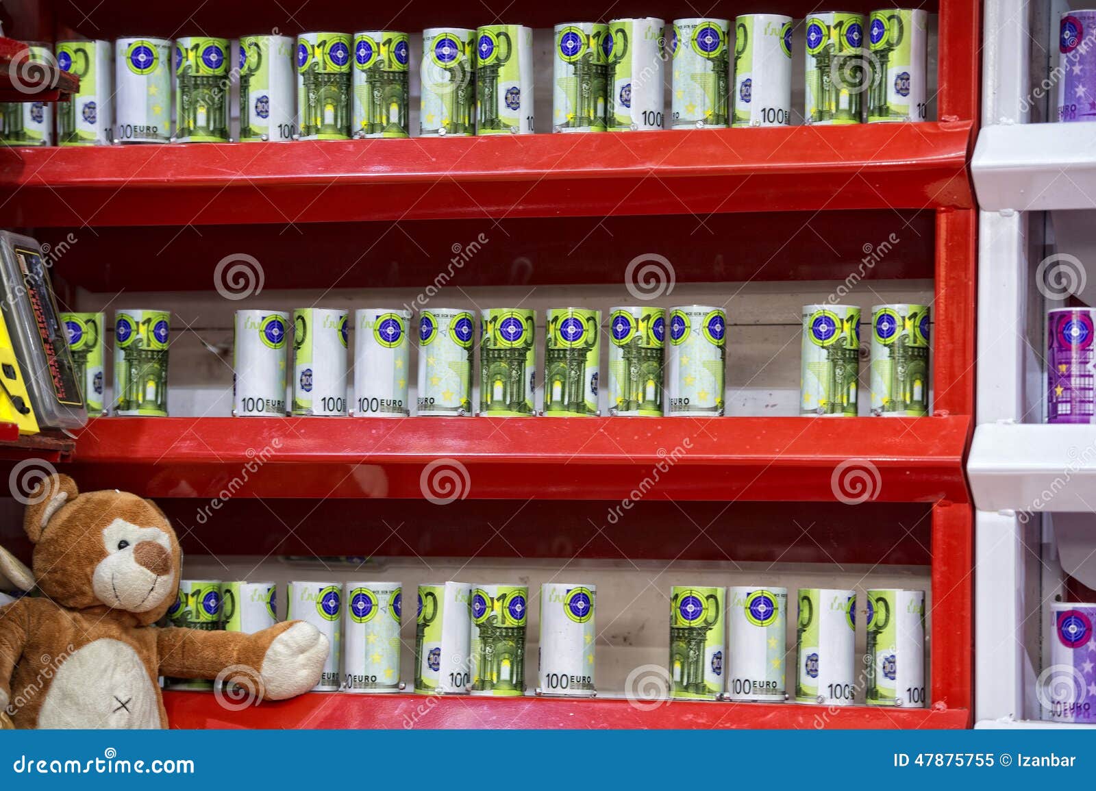 Fun Fair Carnival Luna Park Shooting Gallery Stock Image - Image of ...