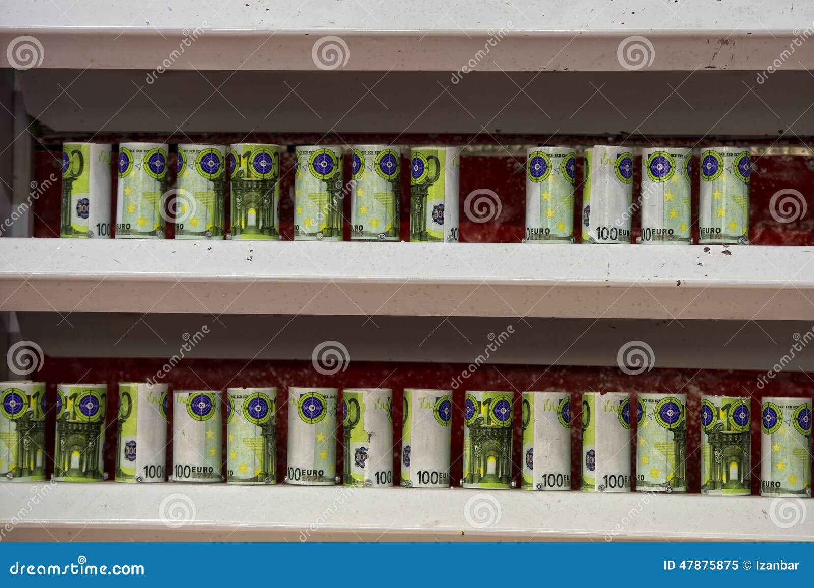 Fun Fair Carnival Luna Park Shooting Gallery Stock Image - Image of ...