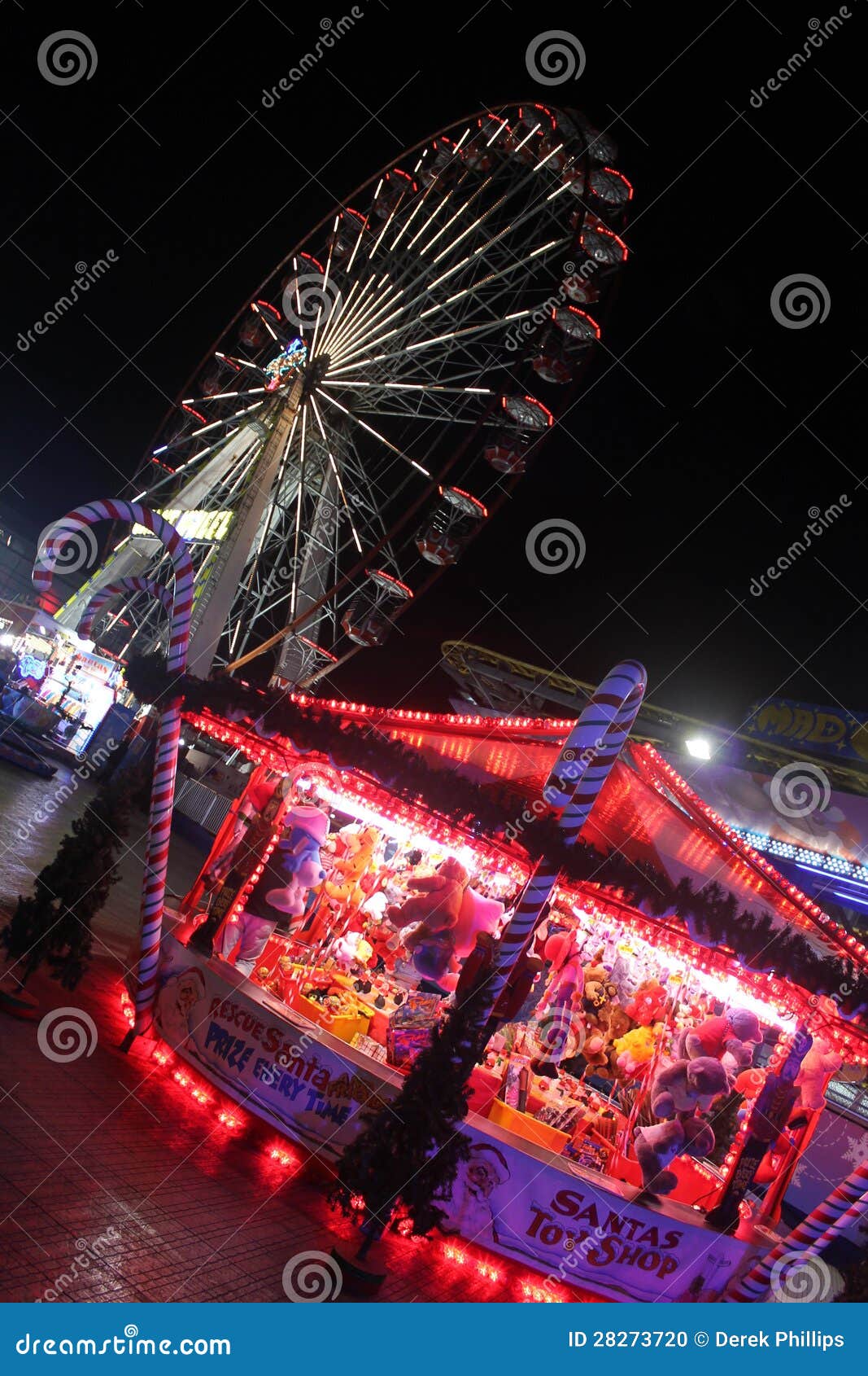 Fun Fair Giant Wheel stock photo. Image of amusement - 28273720