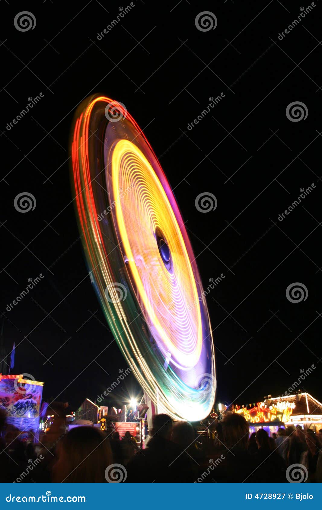Fun Fair at Night editorial photography. Image of fair - 4728927