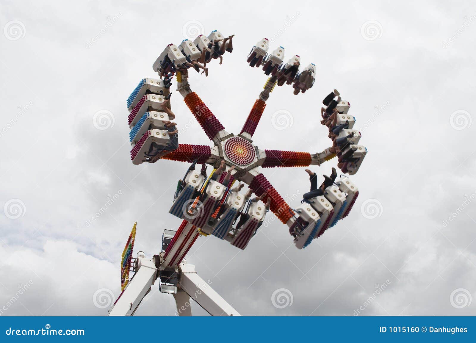 Fun fair ride stock photo. Image of grey, fast, fair, motion - 1015160