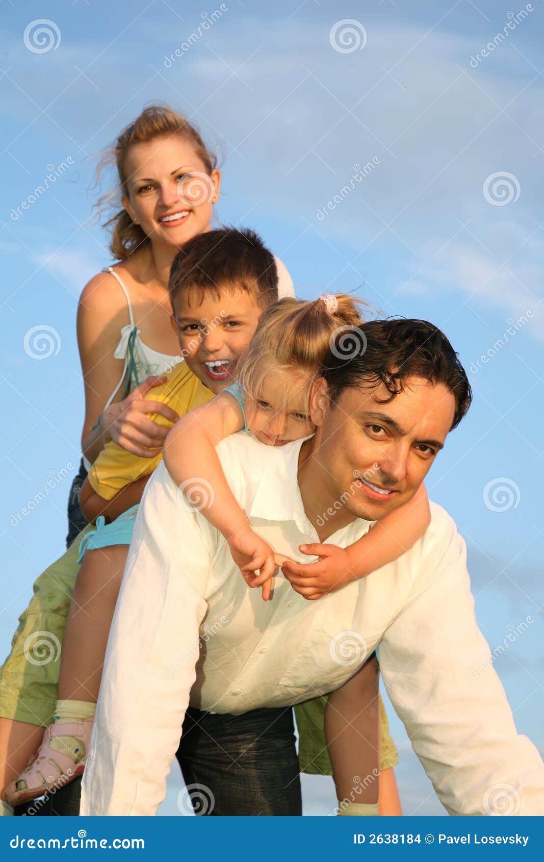 Fun family stock photo. Image of happy, males, adults - 2638184