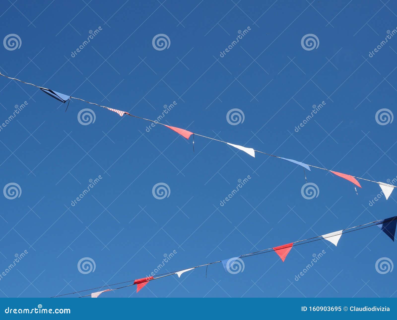Fun festival flags stock image. Image of blue, space - 160903695