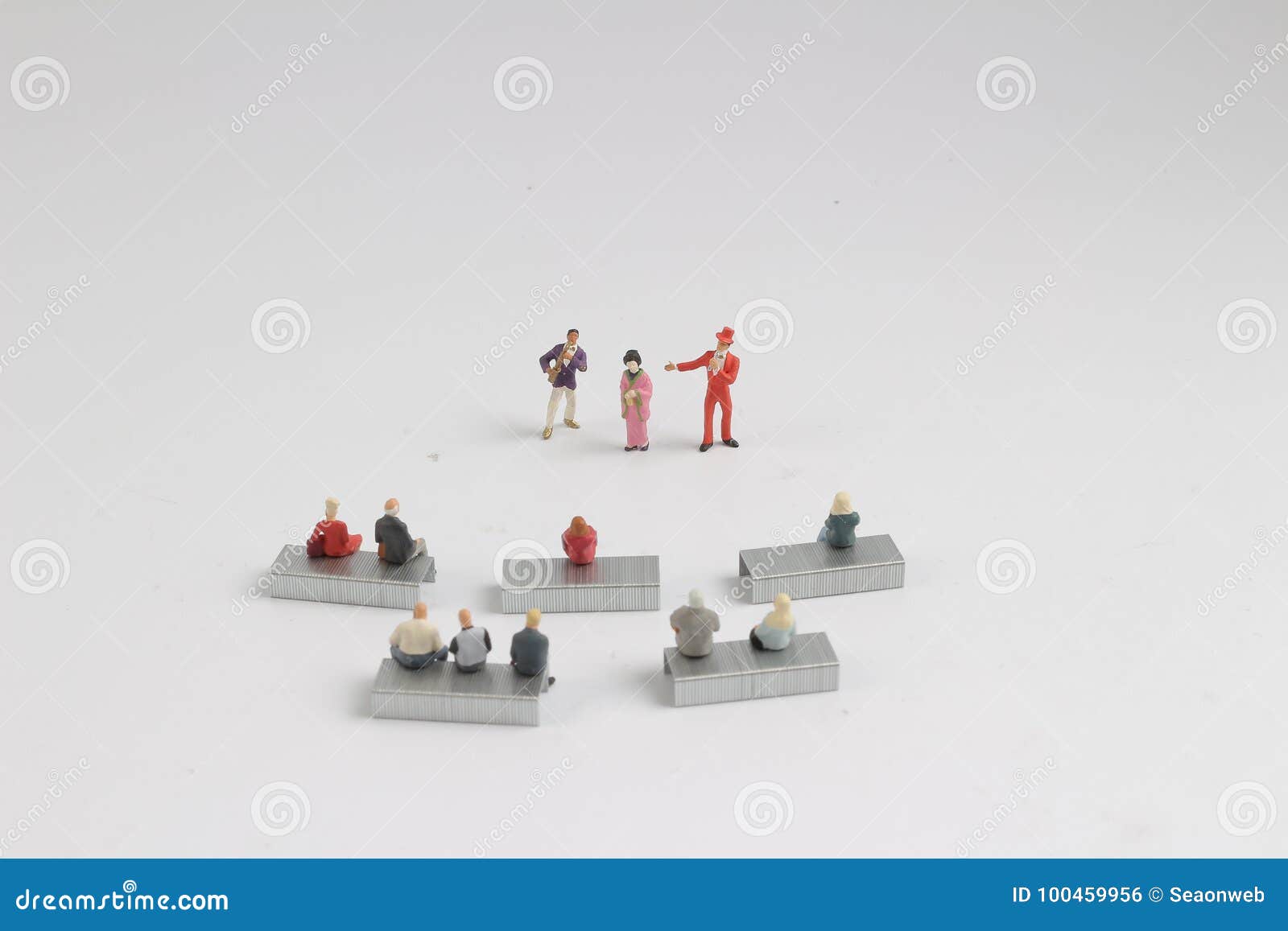 Fun of Figure in the Miniature World Editorial Photo - Image of party ...