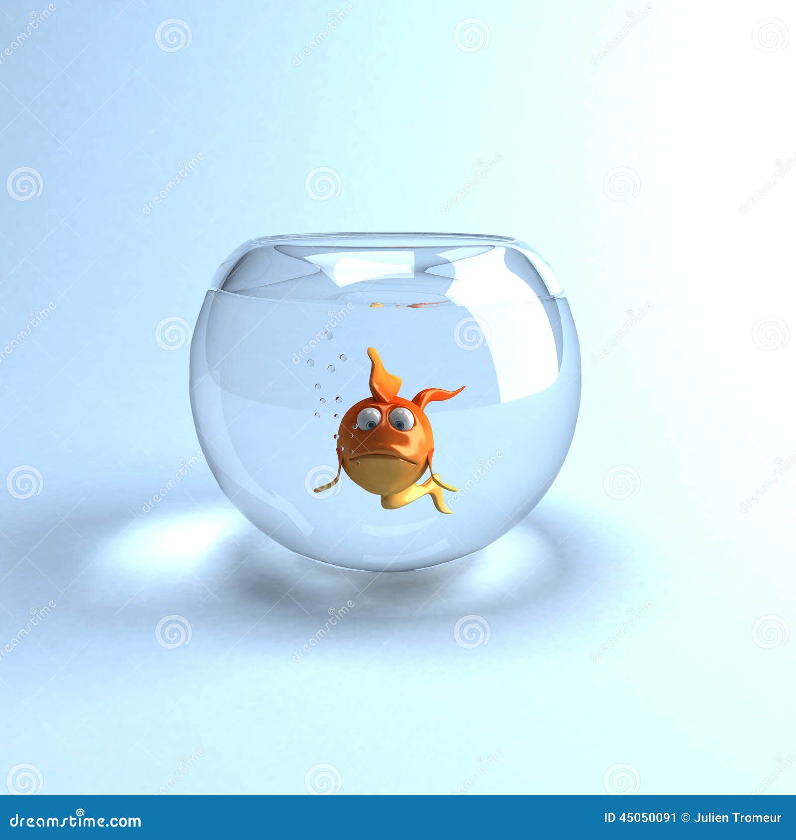 Fun fish stock illustration. Illustration of goldfish - 45050091