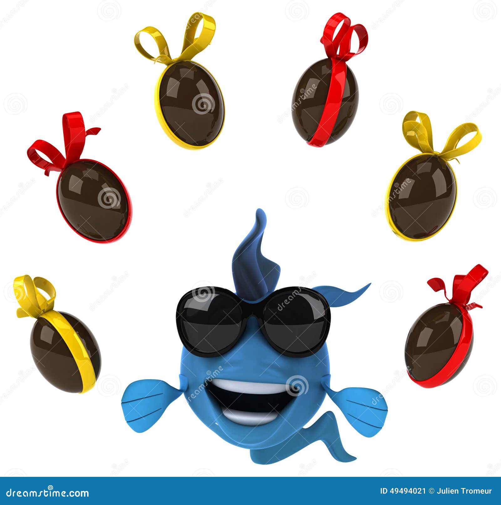 Fun fish stock illustration. Illustration of sushi, water - 49494021