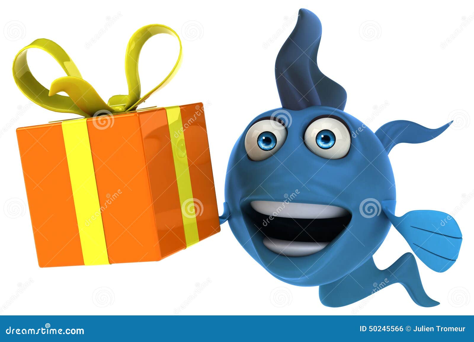 Fun fish stock illustration. Illustration of goldfish - 50245566