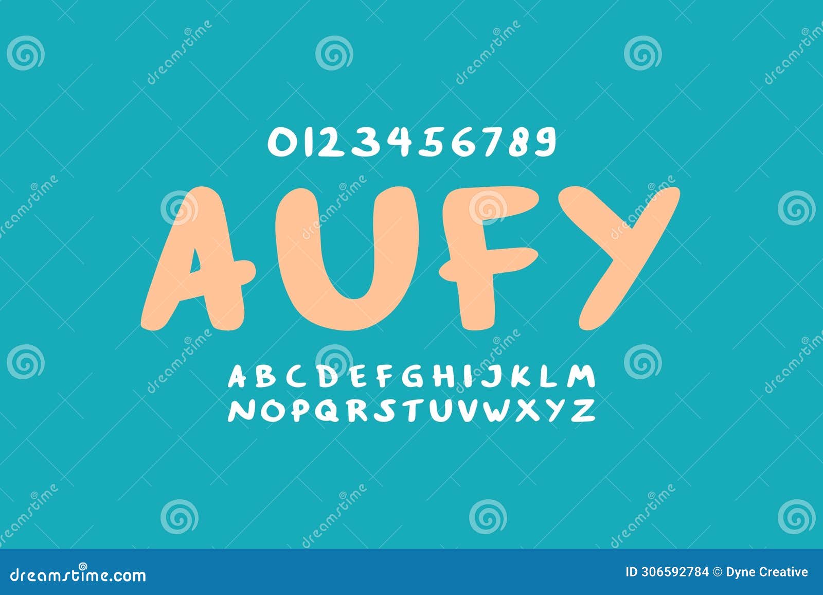 Fun Font Type. Funny Letters Symbol. Comic Font. Stock Photo ...