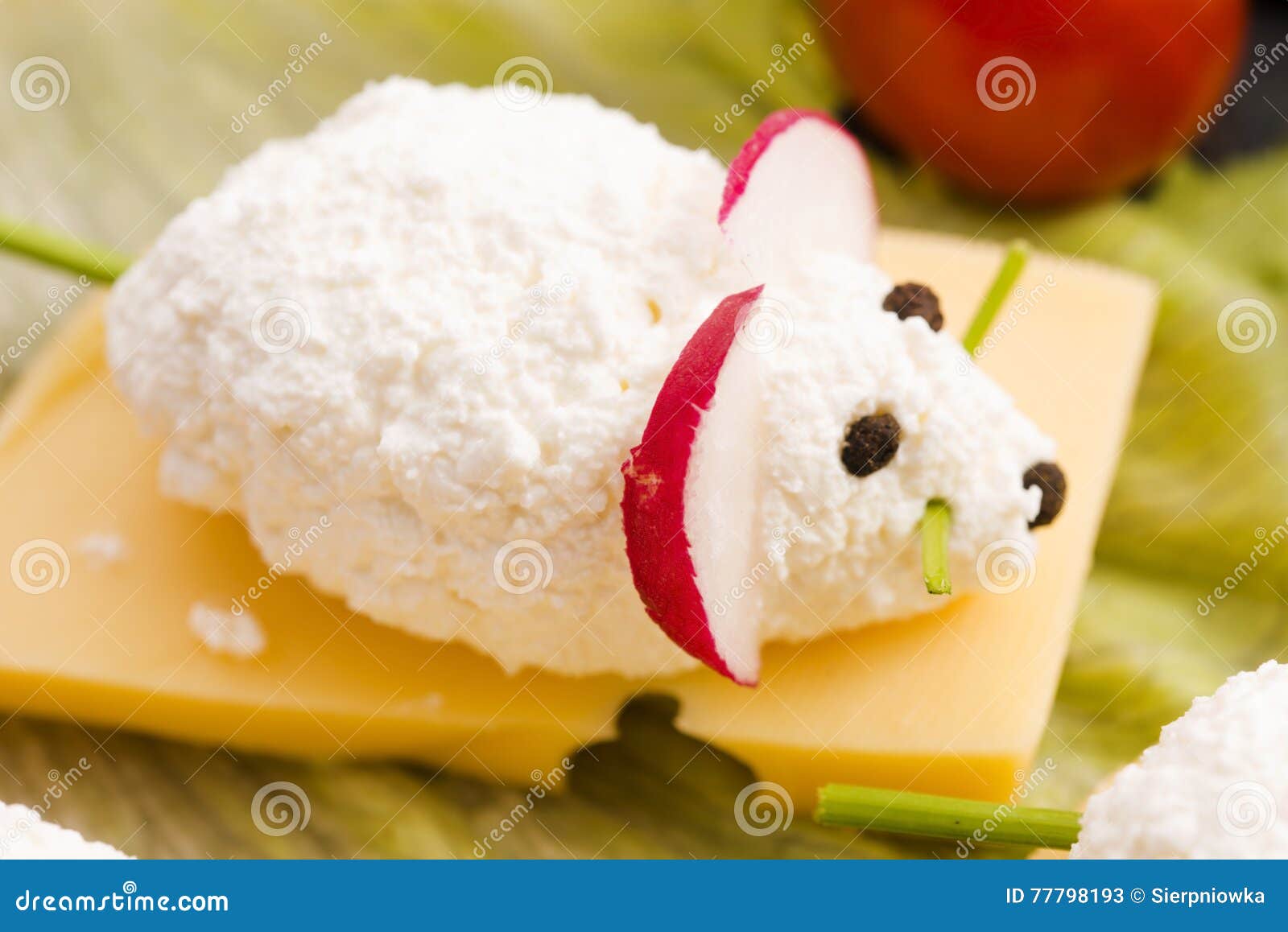 Fun food for kids - mouse stock image. Image of dish - 77798193