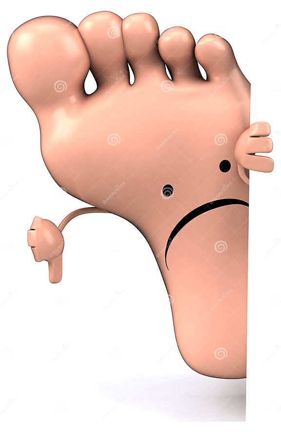 Fun foot stock illustration. Illustration of care, wellness - 46782240