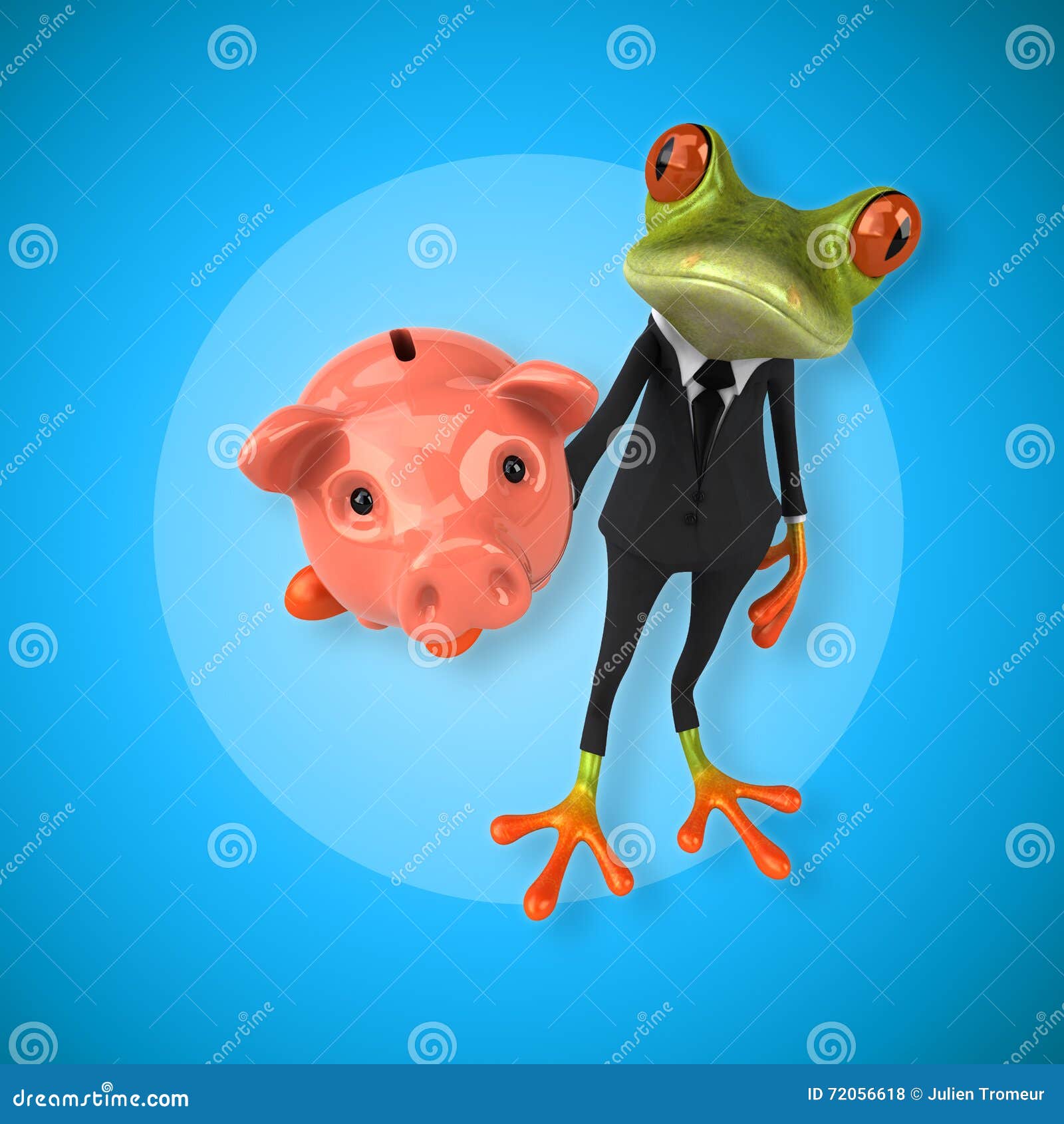 Fun frog stock illustration. Illustration of frog, nature - 72056618