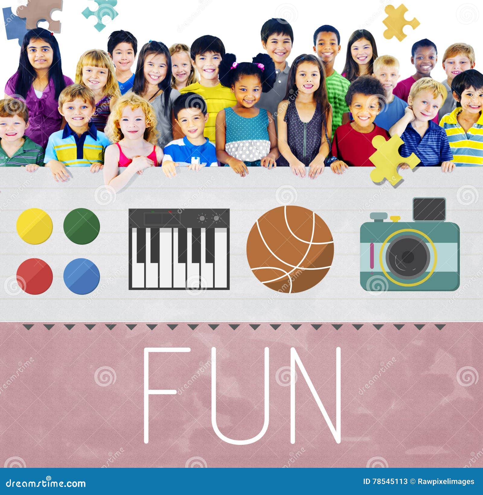 Fun Funny Enjoy Entertainment Interesting Happy Concept Stock Image ...