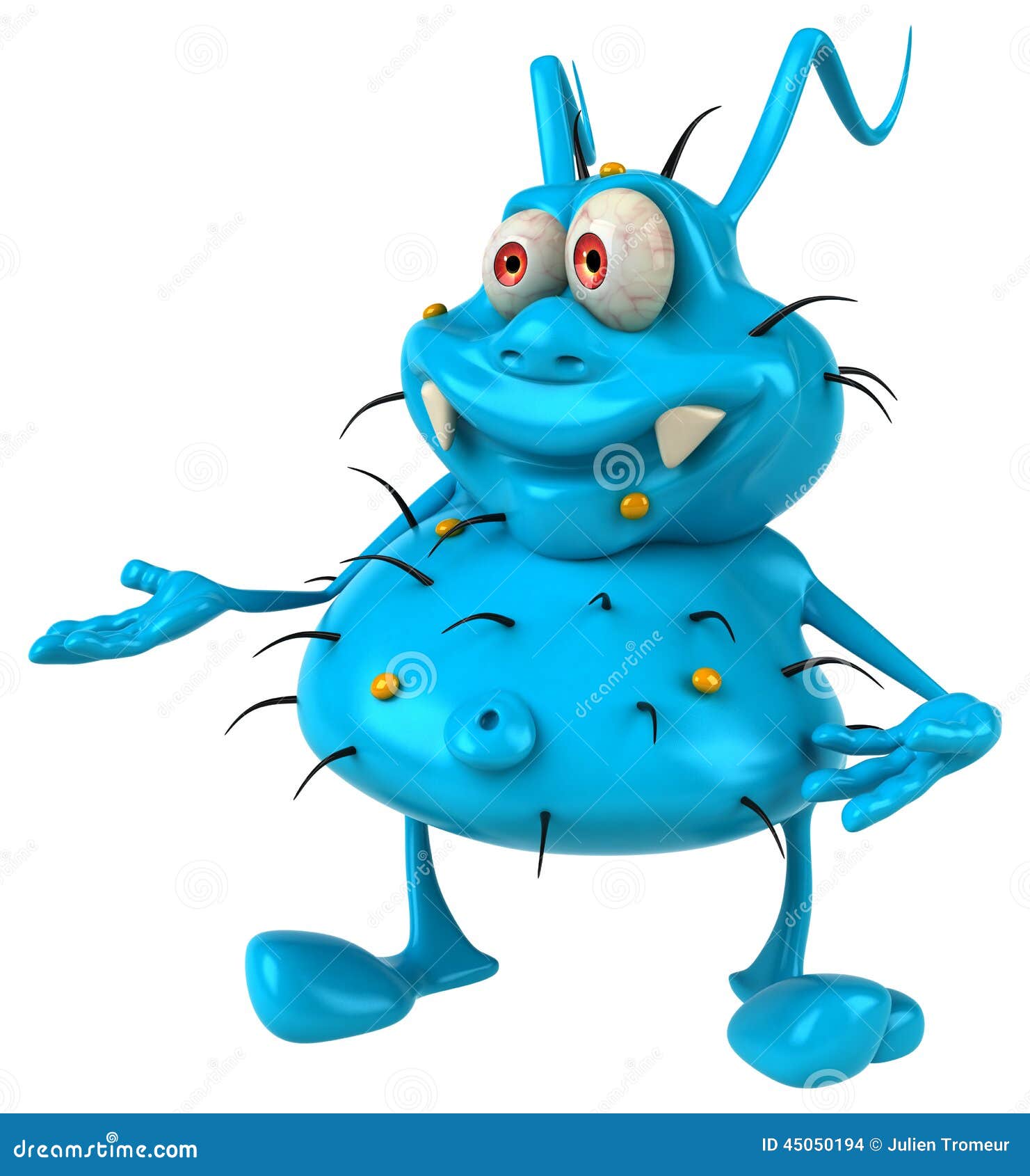 Fun germ stock illustration. Illustration of infection - 45050194