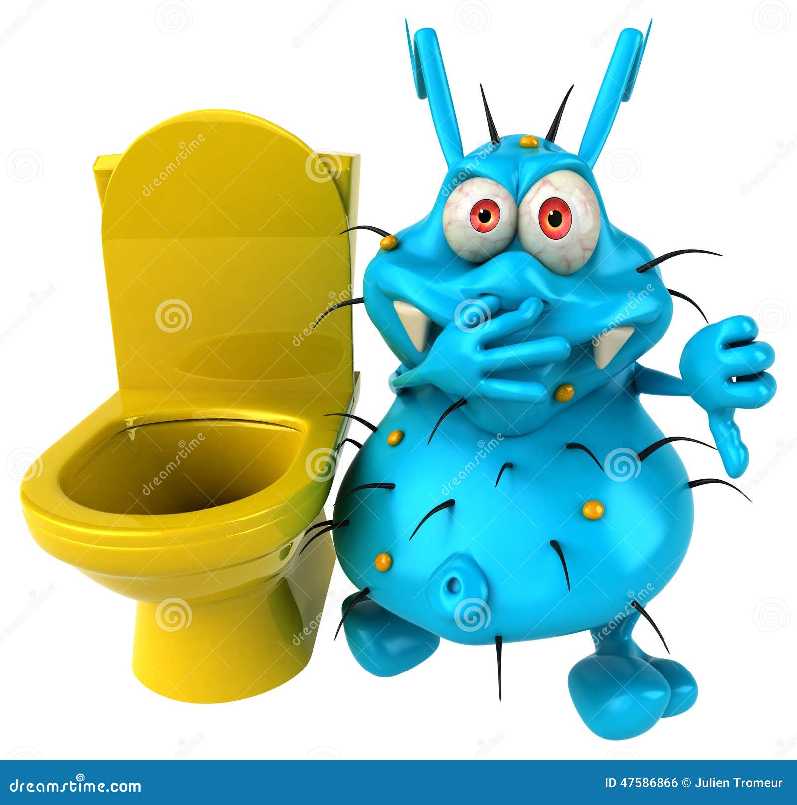 Fun germ stock illustration. Illustration of bacteria - 47586866