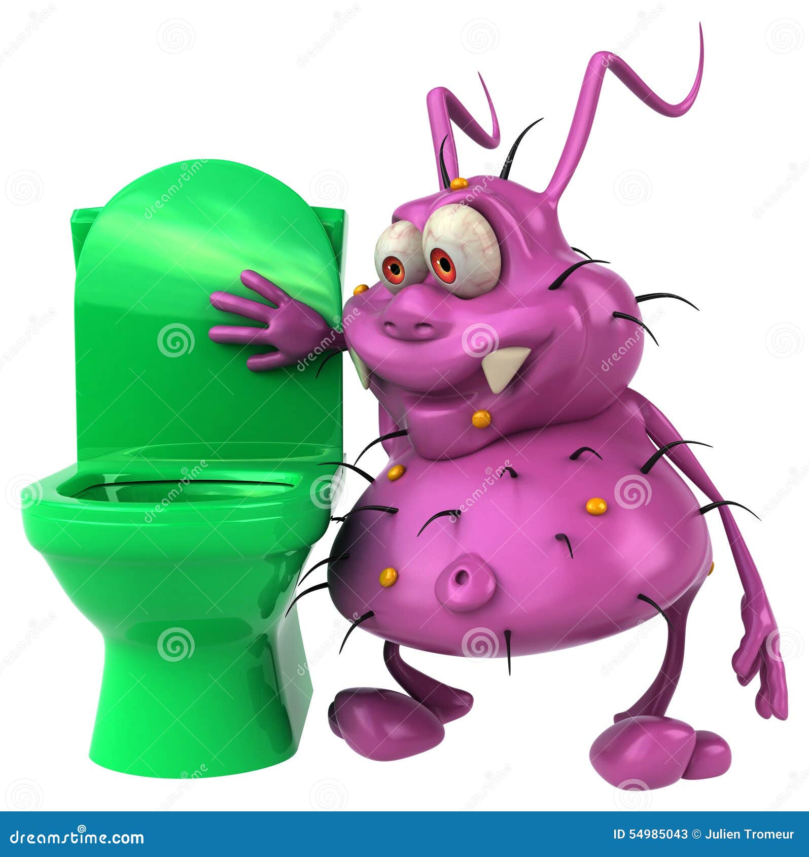 Fun germ stock illustration. Illustration of theme, allergy - 54985043