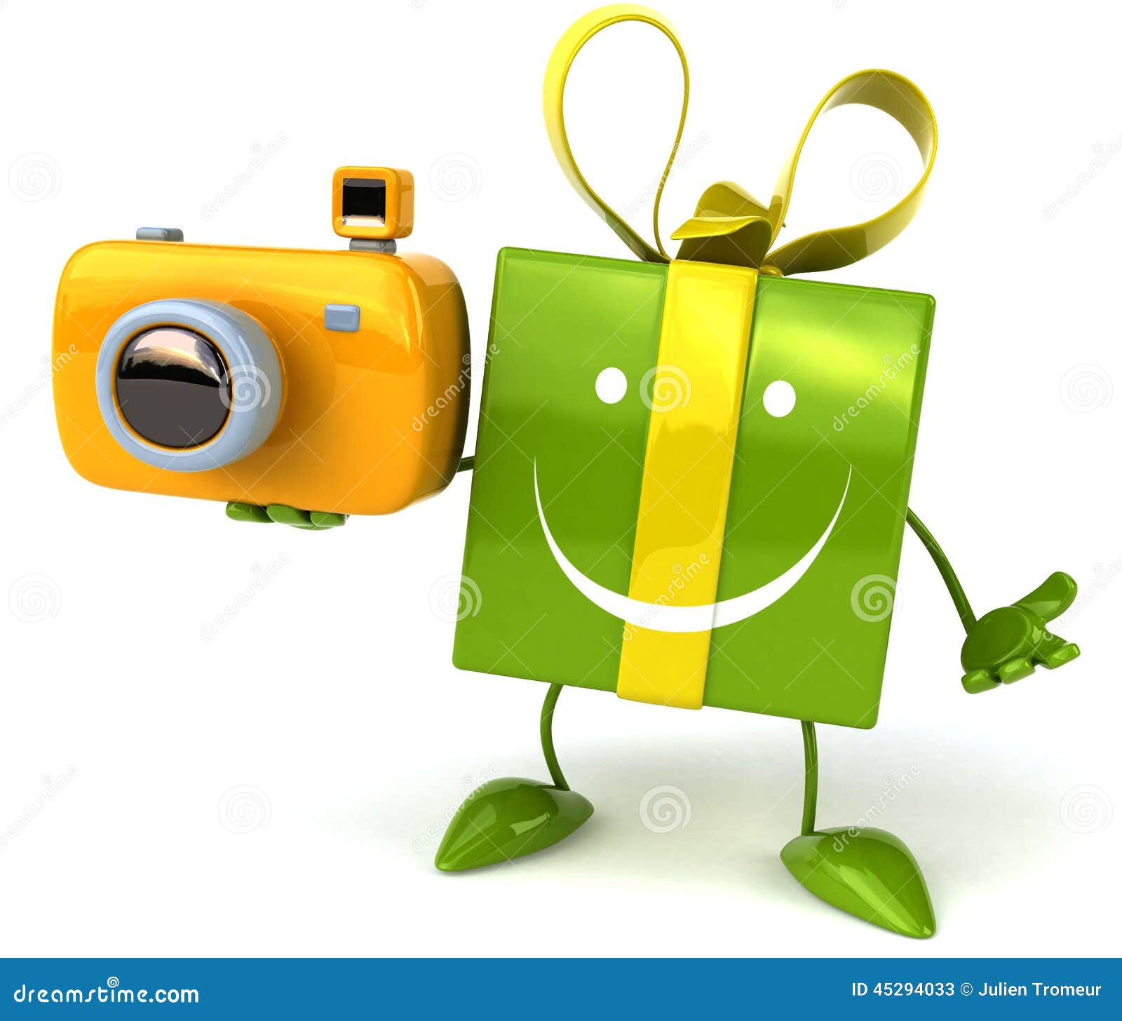 Fun gift stock illustration. Illustration of ribbon, objects - 45294033