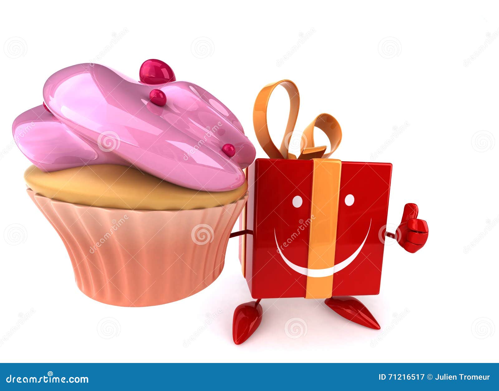 Fun gift stock illustration. Illustration of isolated - 71216517