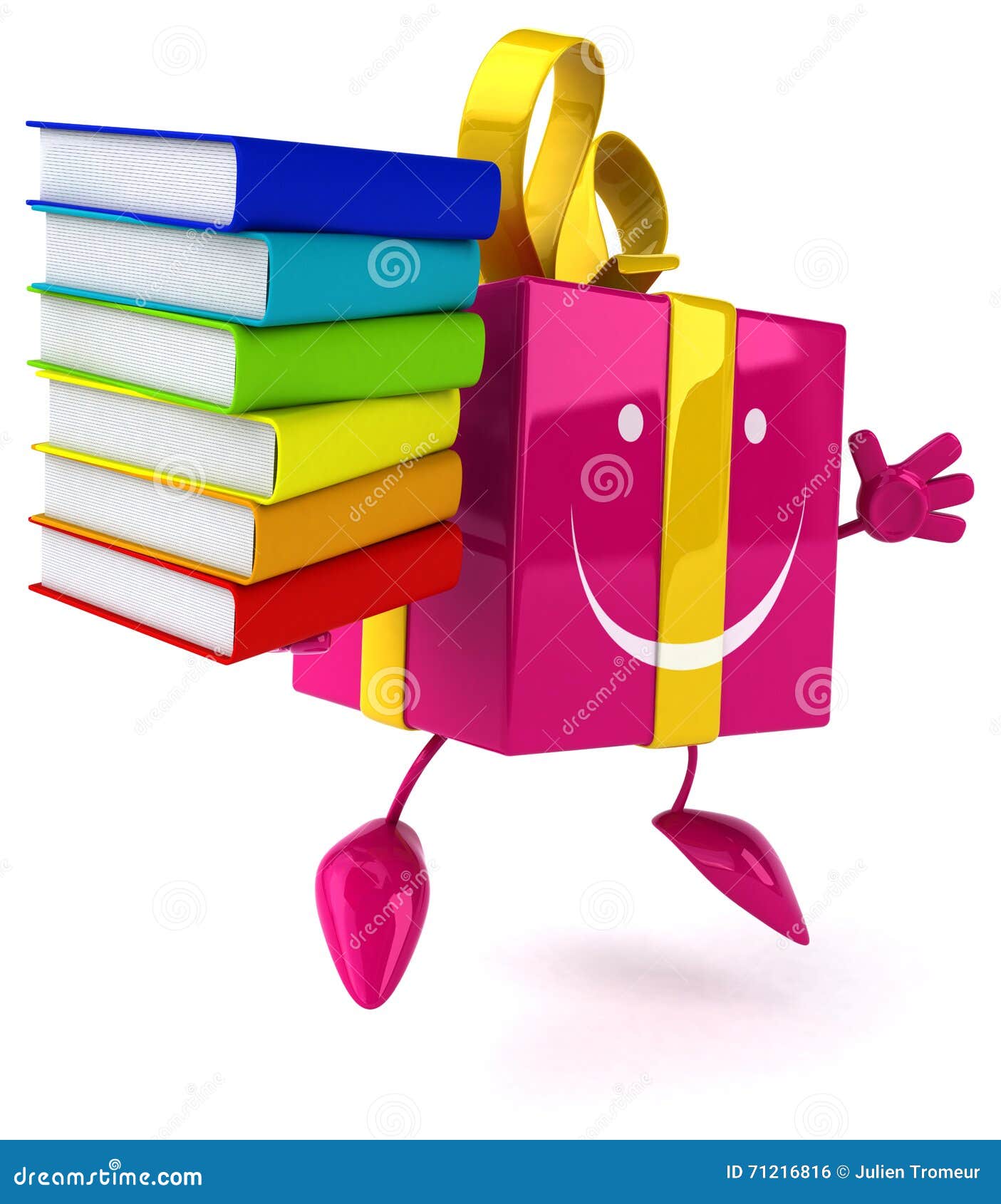 Fun gift stock illustration. Illustration of present - 71216816