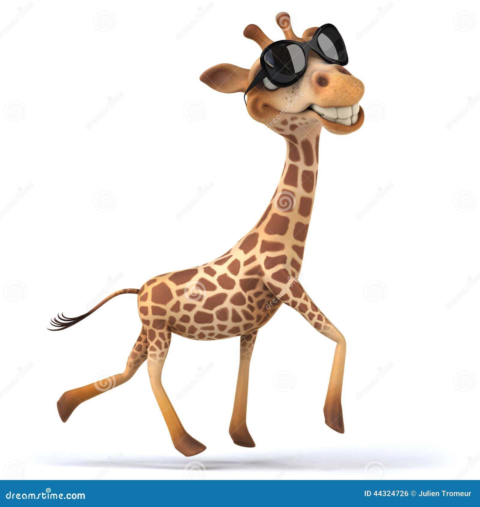 Fun giraffe stock illustration. Illustration of mara - 44324726