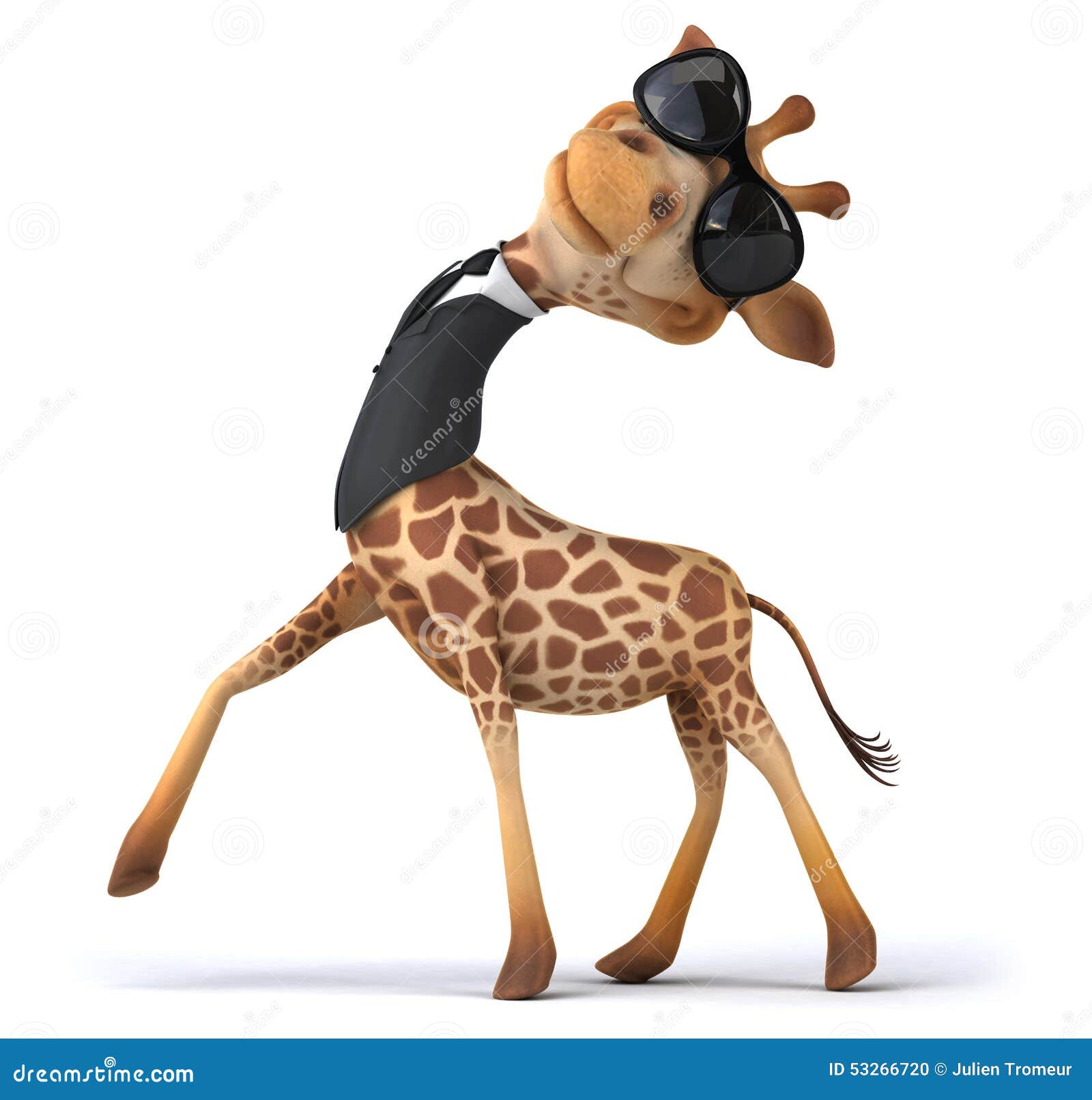 Fun giraffe stock illustration. Illustration of game - 53266720