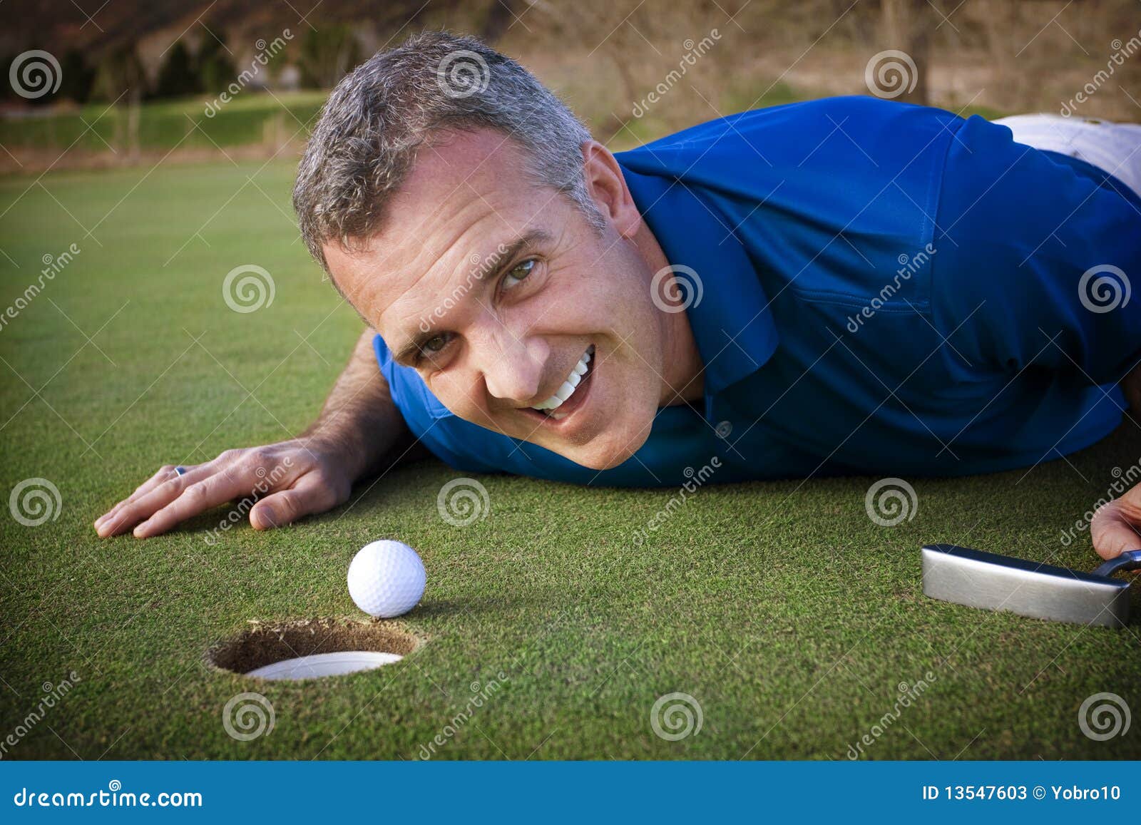 Fun on the Golf Course stock image. Image of activity - 13547603