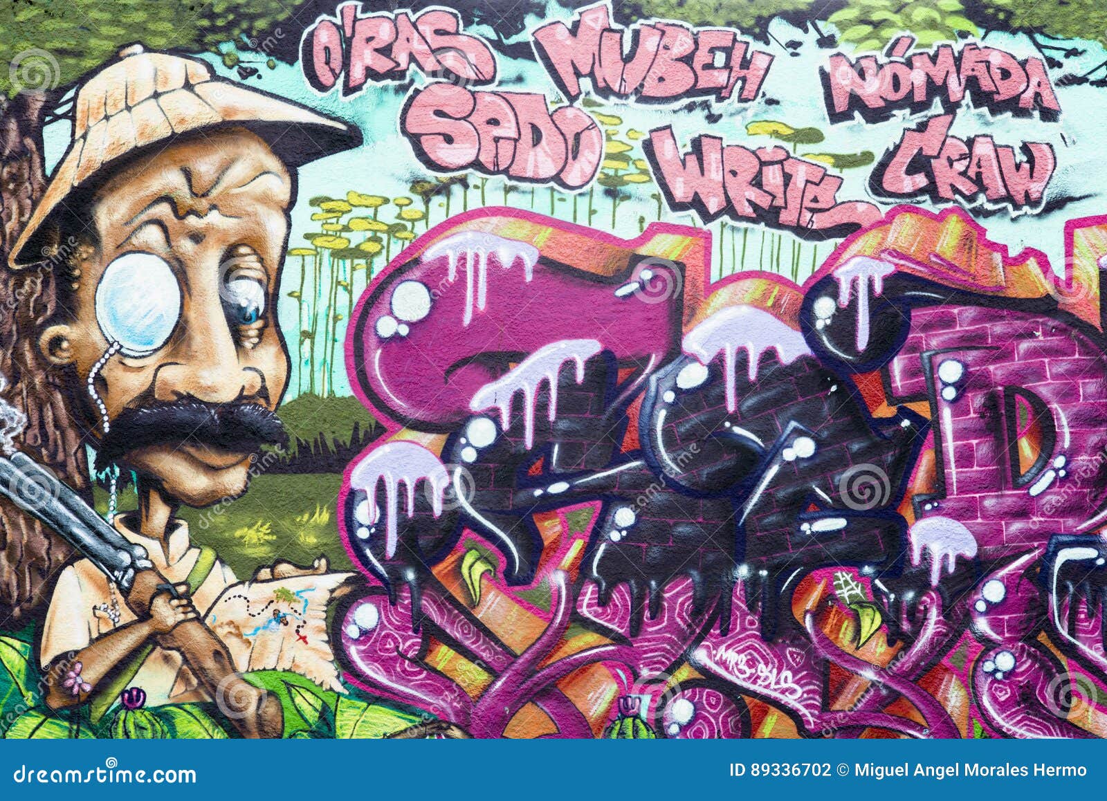 Fun Graffiti editorial photography. Image of abstract - 89336702