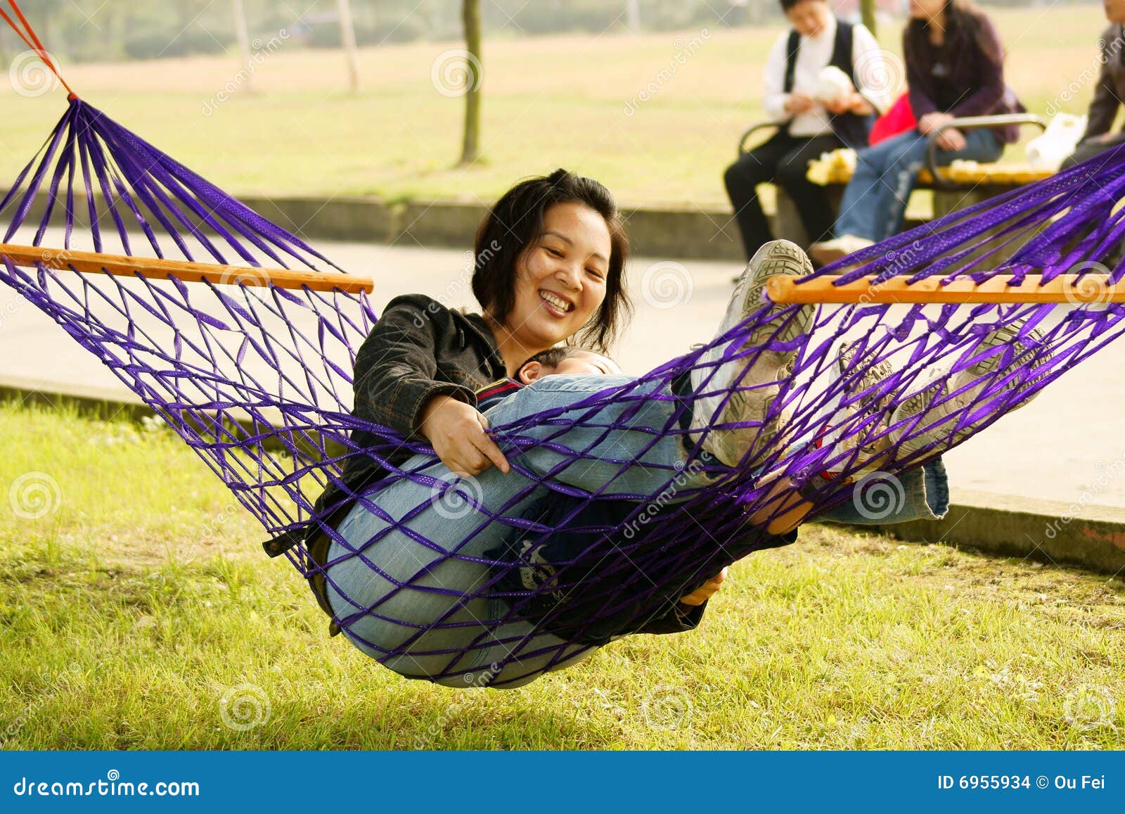 Fun with hammock 1 stock photo. Image of pure, ammock - 6955934