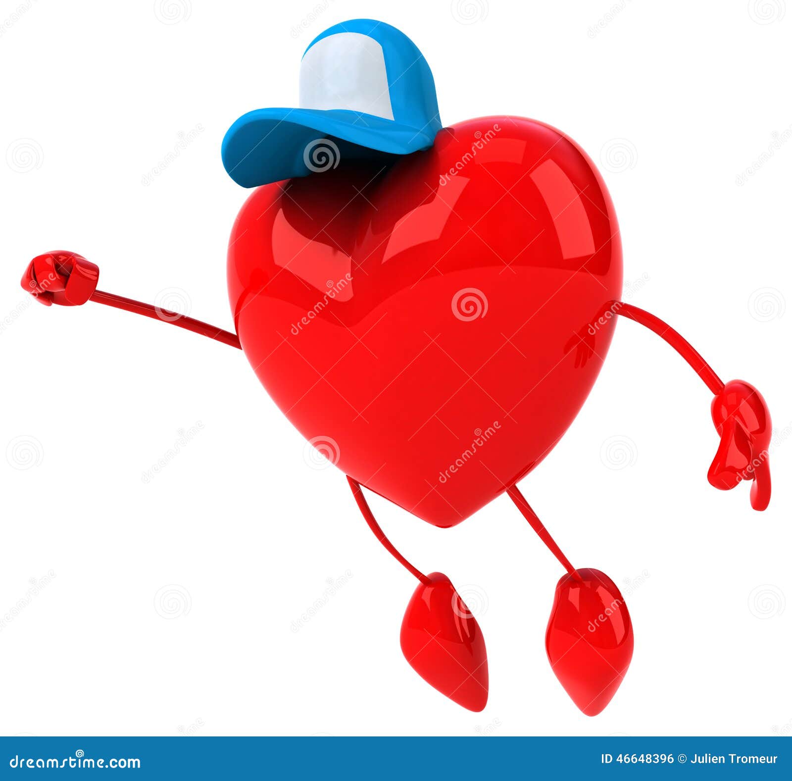 Fun heart stock illustration. Illustration of cardio - 46648396