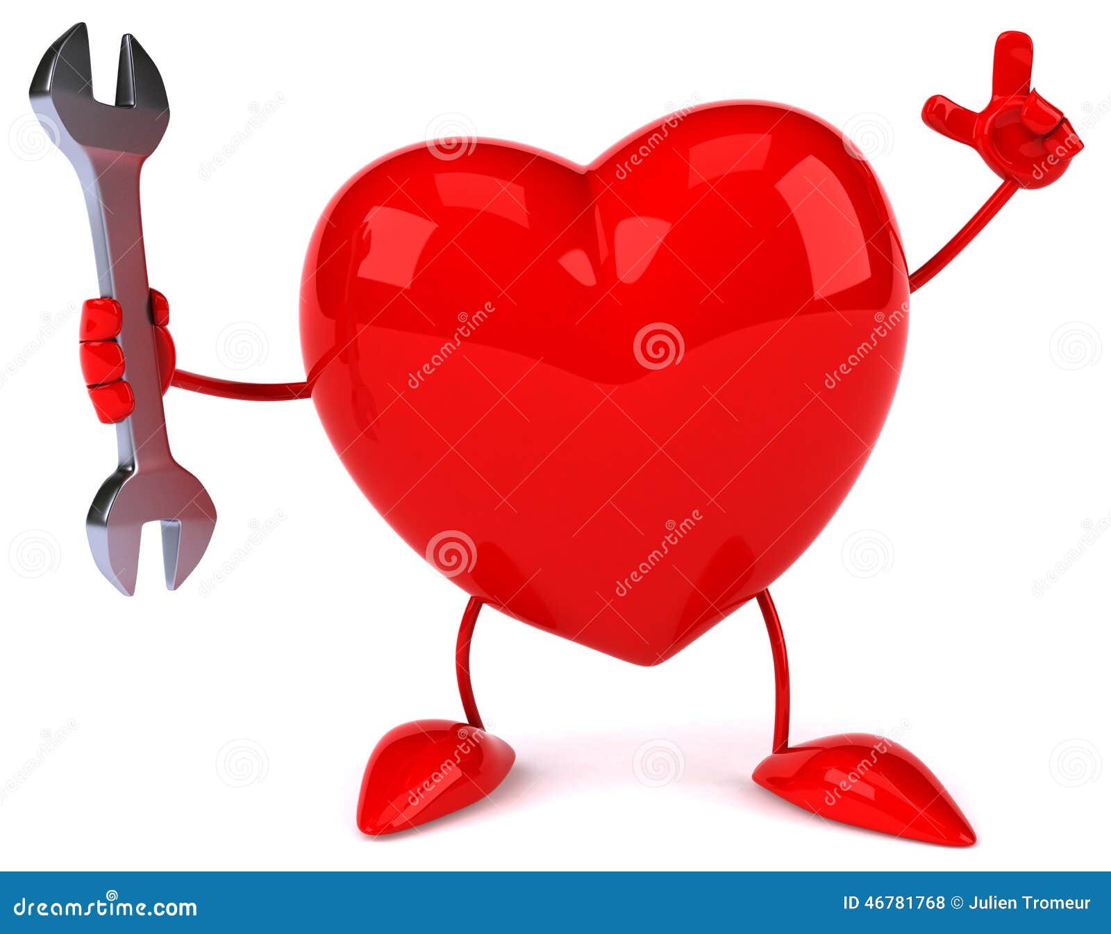 Fun heart stock illustration. Illustration of health - 46781768