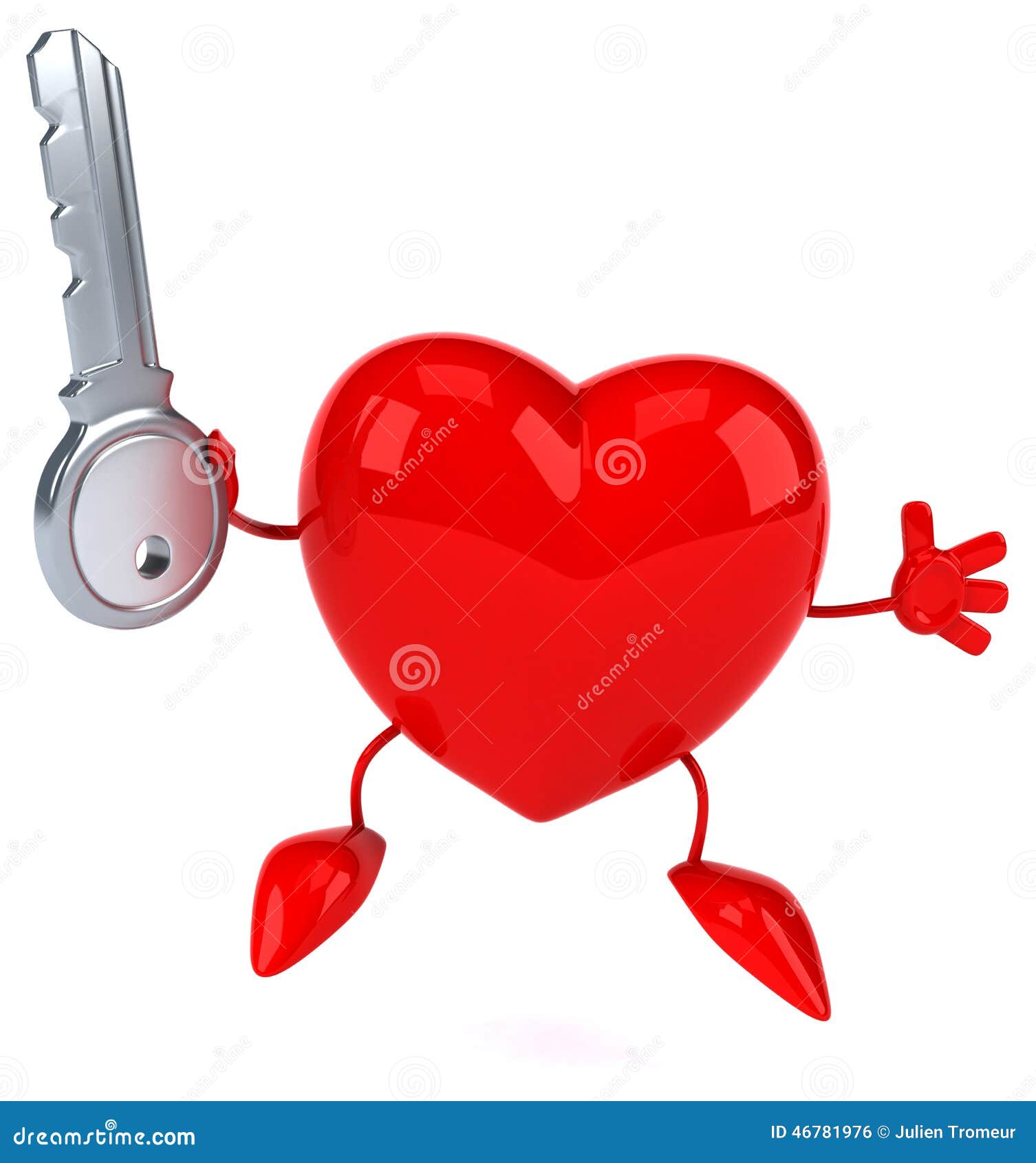 Fun heart stock illustration. Illustration of isolated - 46781976