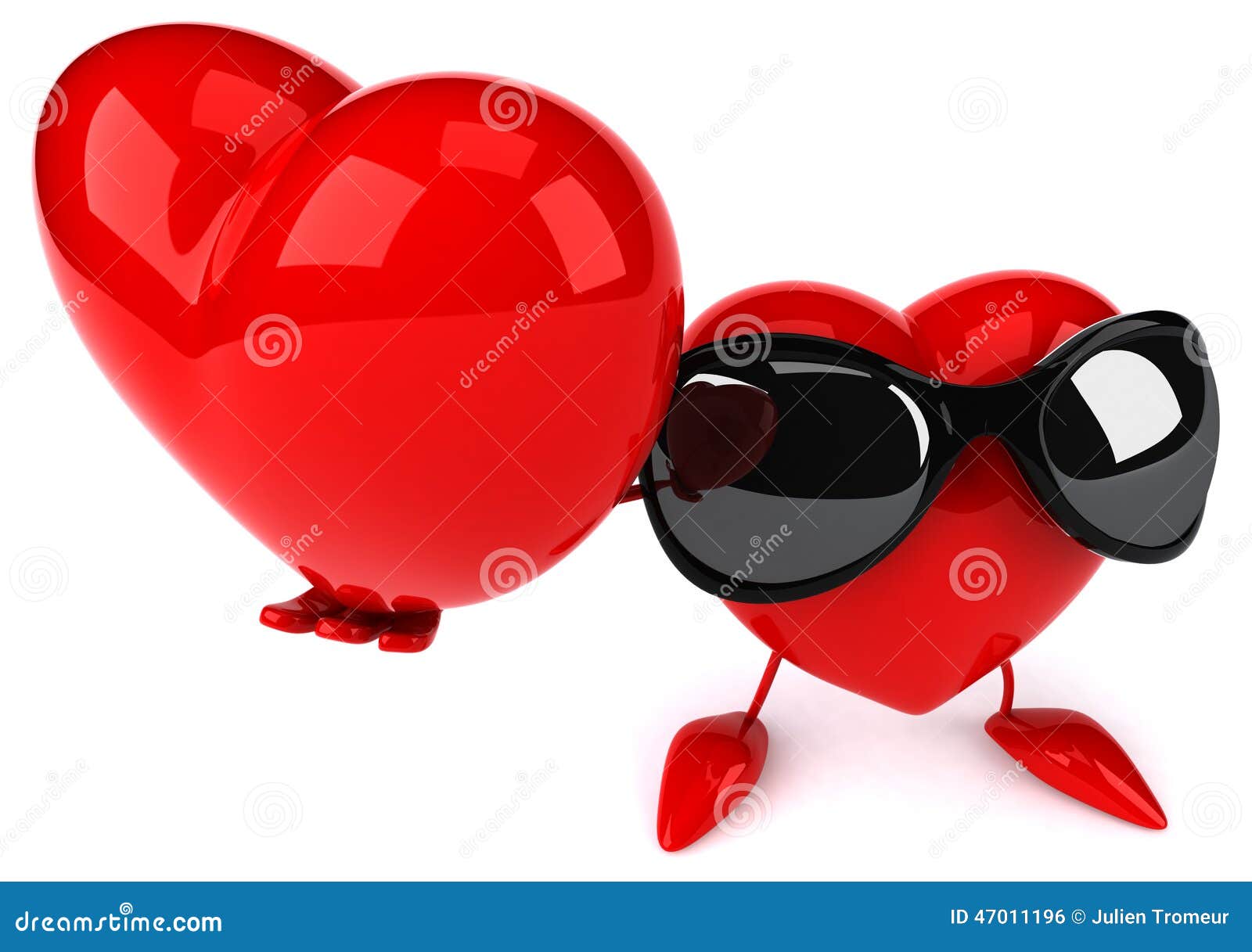 Fun heart stock illustration. Illustration of heart, date - 47011196